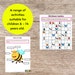 Bees and Minibeast Activity Pack Printable Insect, Worm, Beetle Unit ...