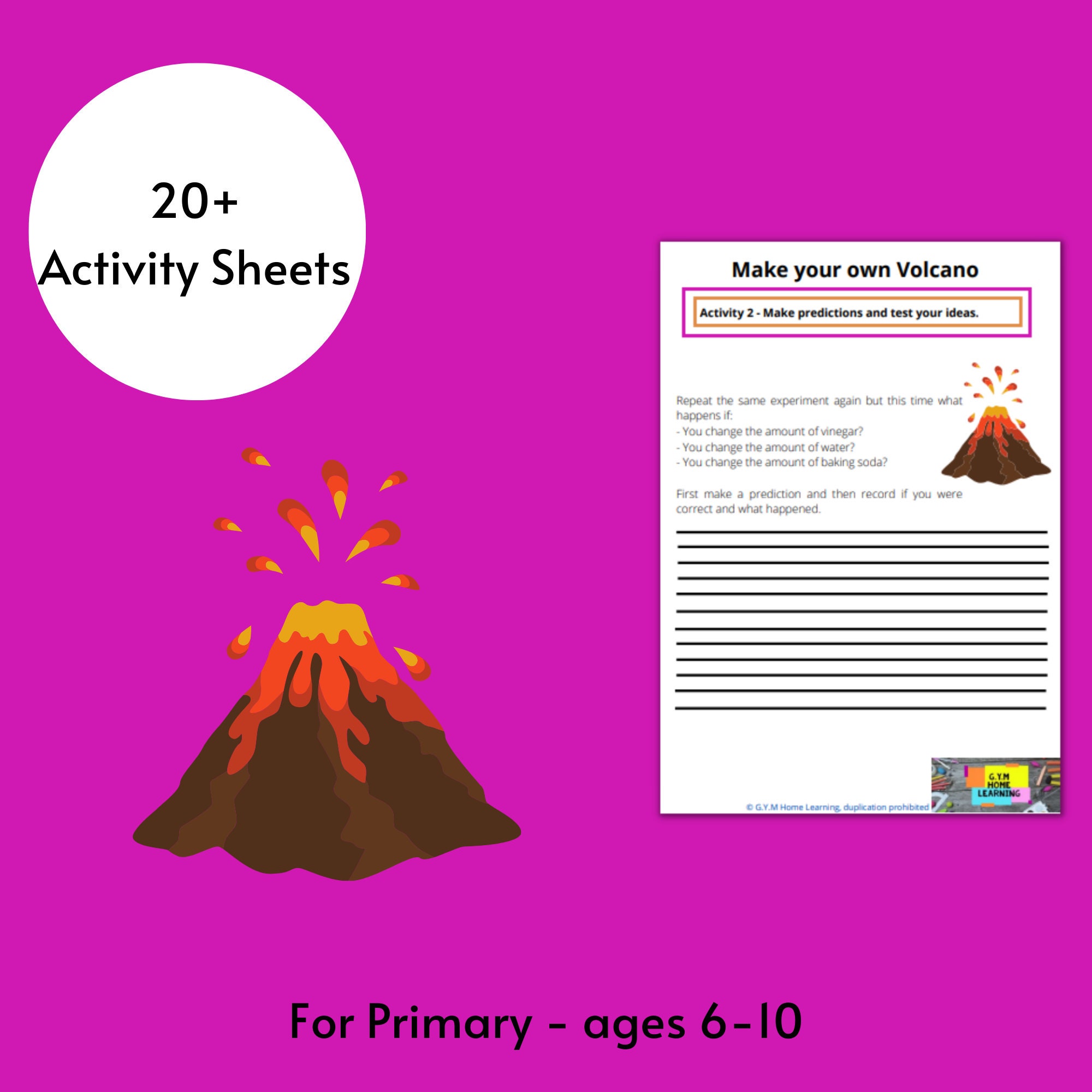 Volcano Downloadable Teacher Medium Term Planning & Printable - Etsy UK
