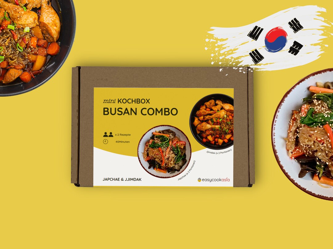 DIY Korean Cooking Set I Busan Combo I Gift for Korea and Cooking ...
