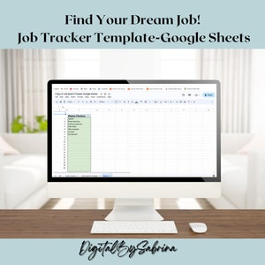 The Ultimate Job Search Tracker Google Sheets Template, Track and ...