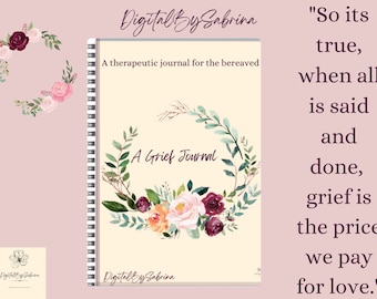 Grief Journal Printable - Etsy