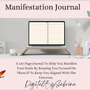 Manifestation Journal, Goodnotes Digital Planner, Law of Attraction ...