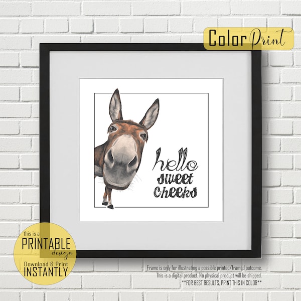 Hello Sweet Cheeks - Etsy