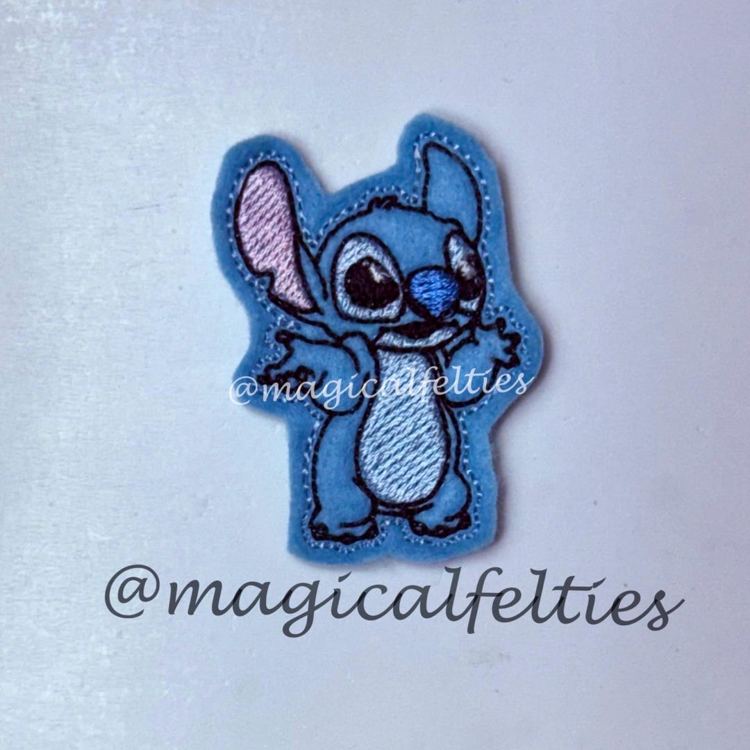 STITCH Alien Feltie PRECUT Stitch 626 - Etsy
