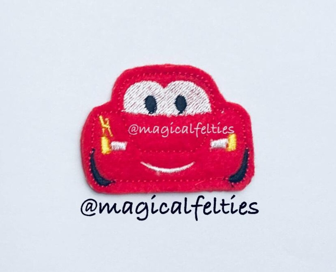 Cars Feltie Mcqueen - Etsy