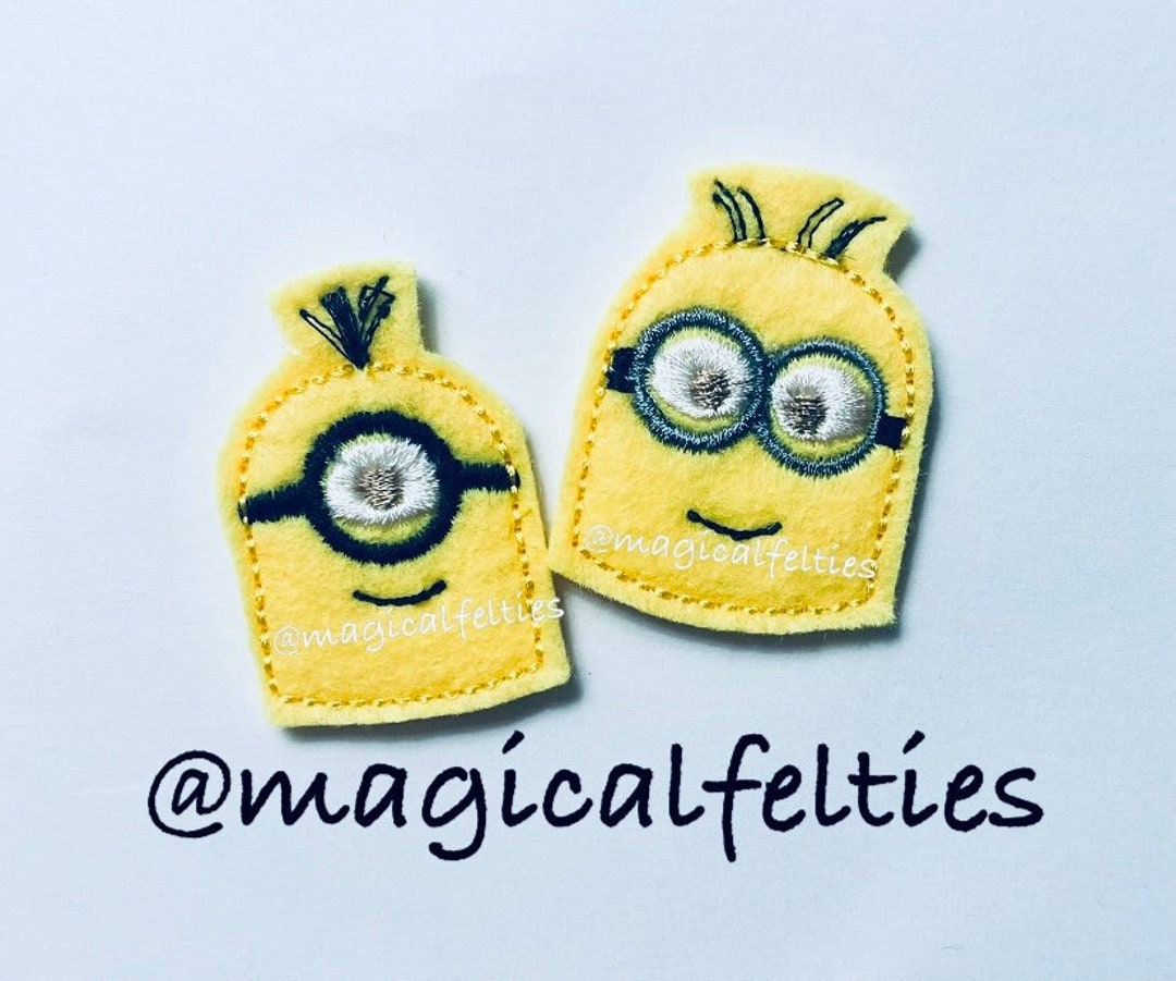 Helper Guy Feltie PRECUT Minion Inspired - Etsy