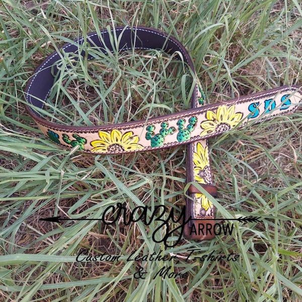 Sunflower Belt - Etsy