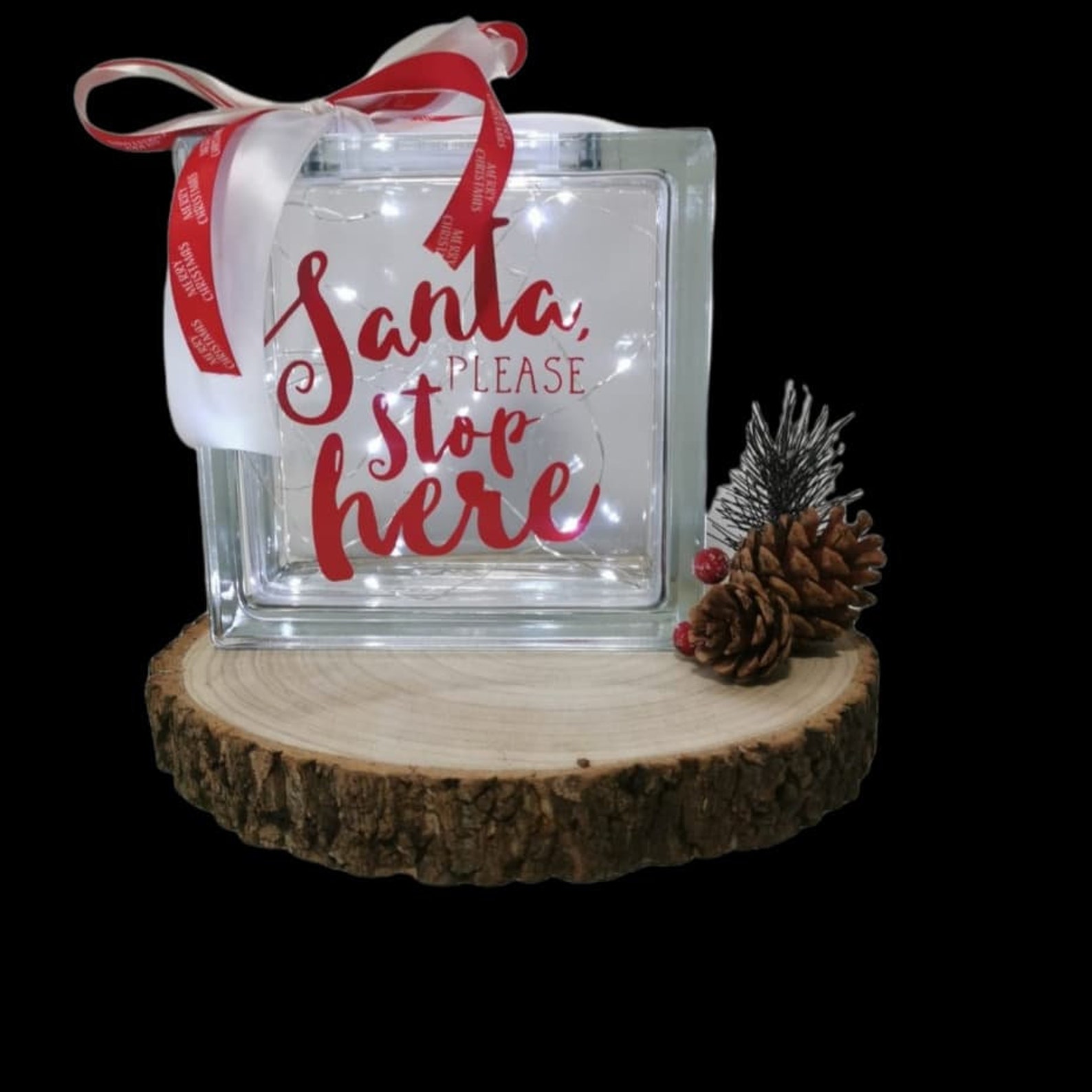 Christmas Light Block - Etsy