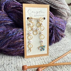 Row Counter Chain Sheep With Yarn Balls for Knitting and Crochet, Gift ...