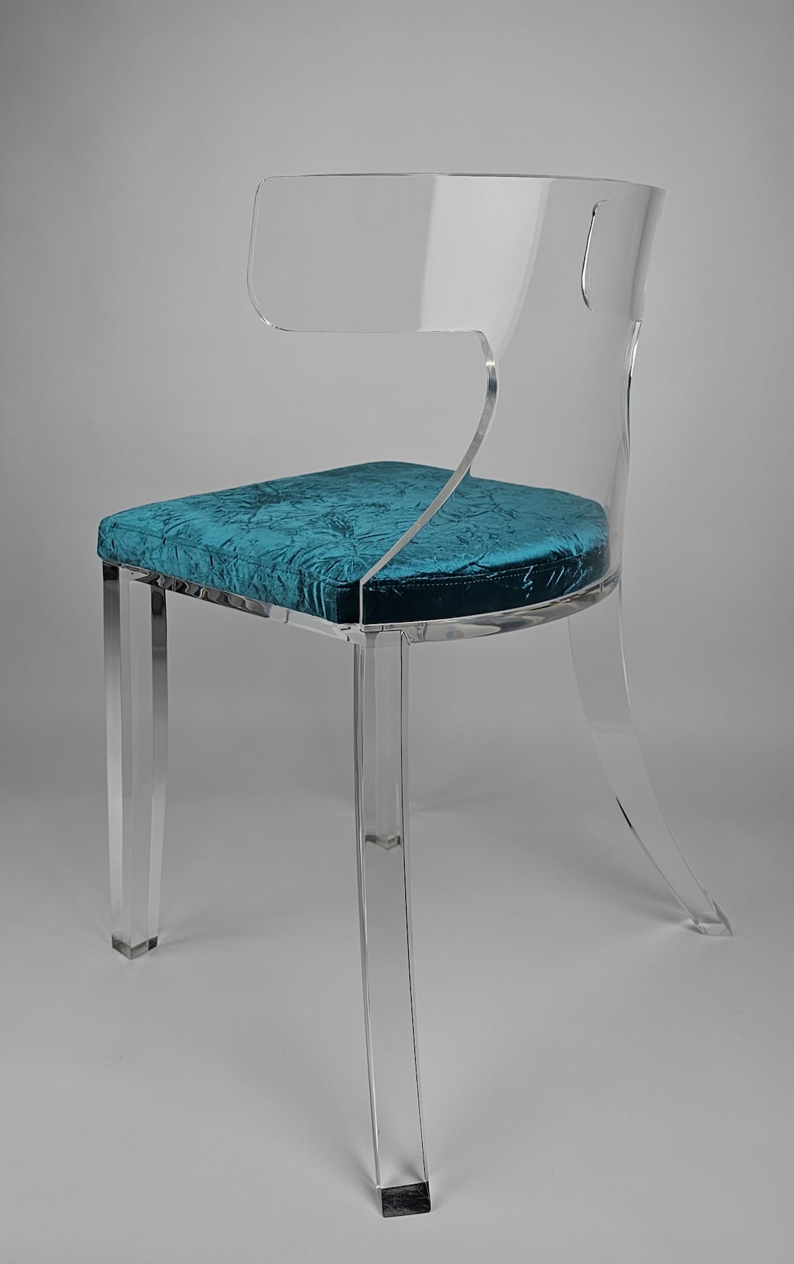 Acrylic Dining Chair/ Clear Lucite Chair - Etsy