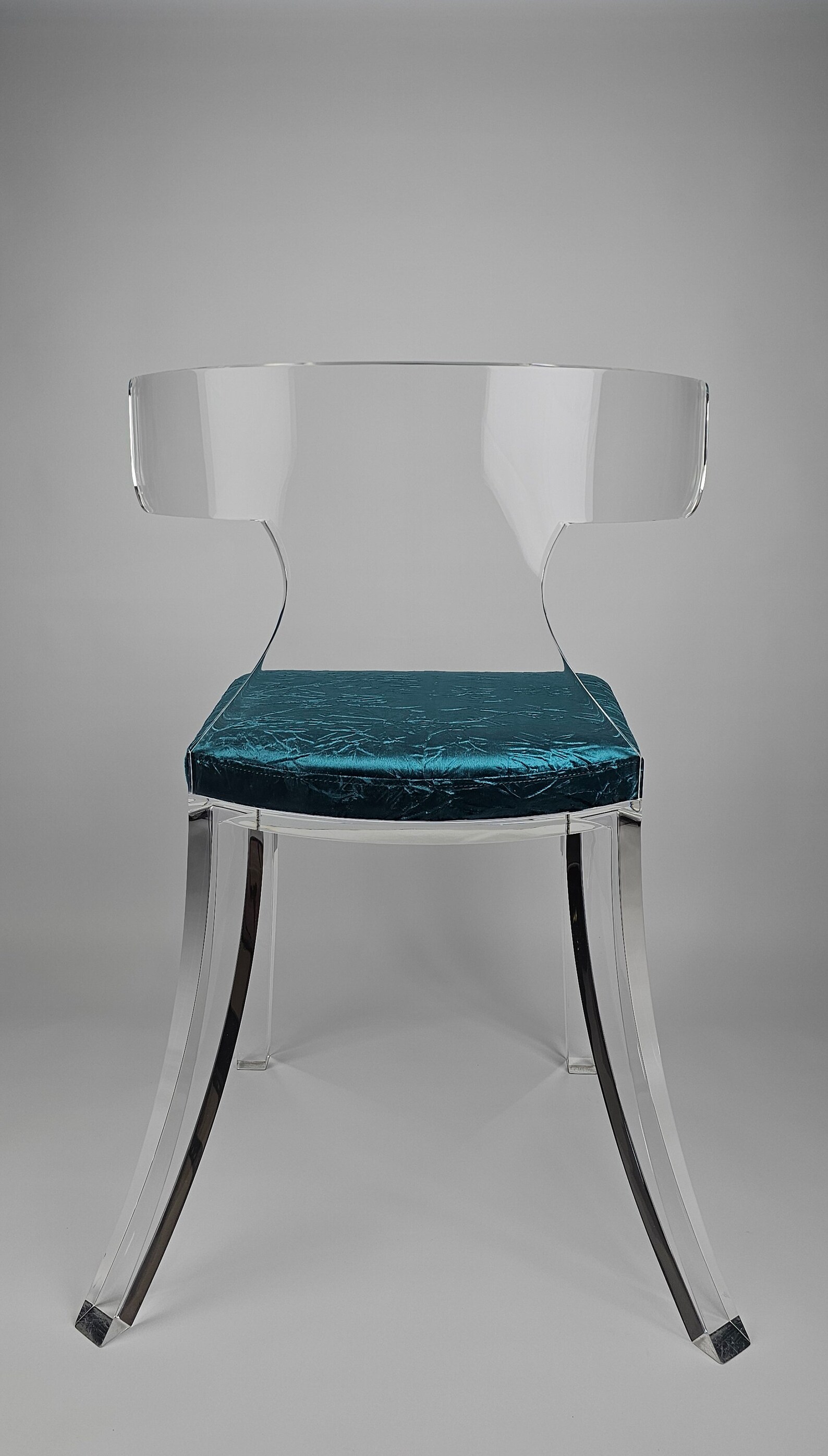 Acrylic Dining Chair/ Clear Lucite Chair - Etsy