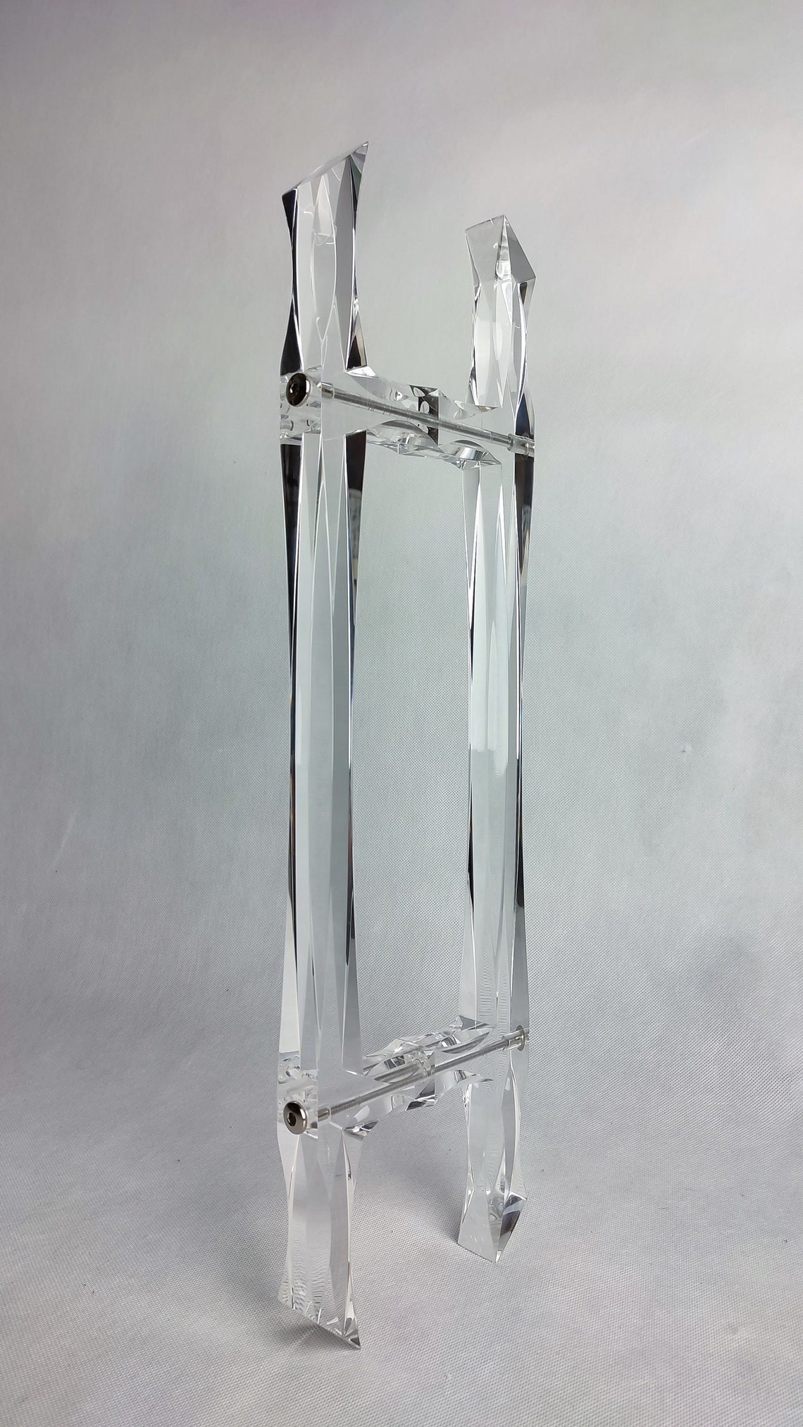 Lucite Door Handle Pair Acrylic Door Pulls | Etsy