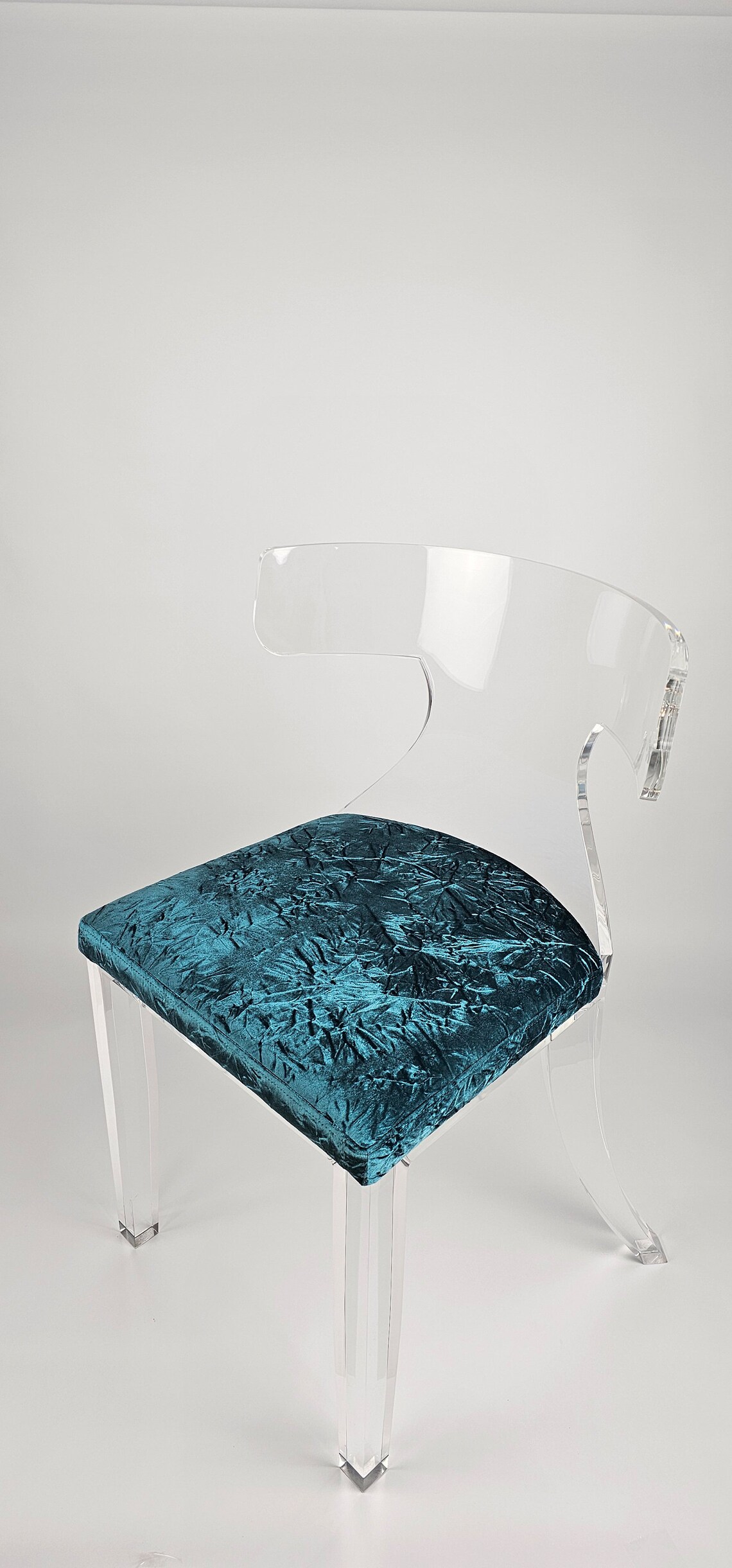Acrylic Dining Chair/ Clear Lucite Chair - Etsy