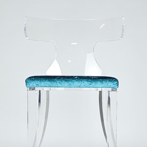 Acrylic Dining Chair/ Clear Lucite Chair - Etsy