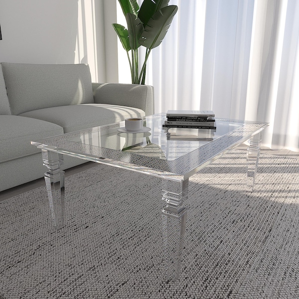 Acrylics Coffee Table - Etsy UK
