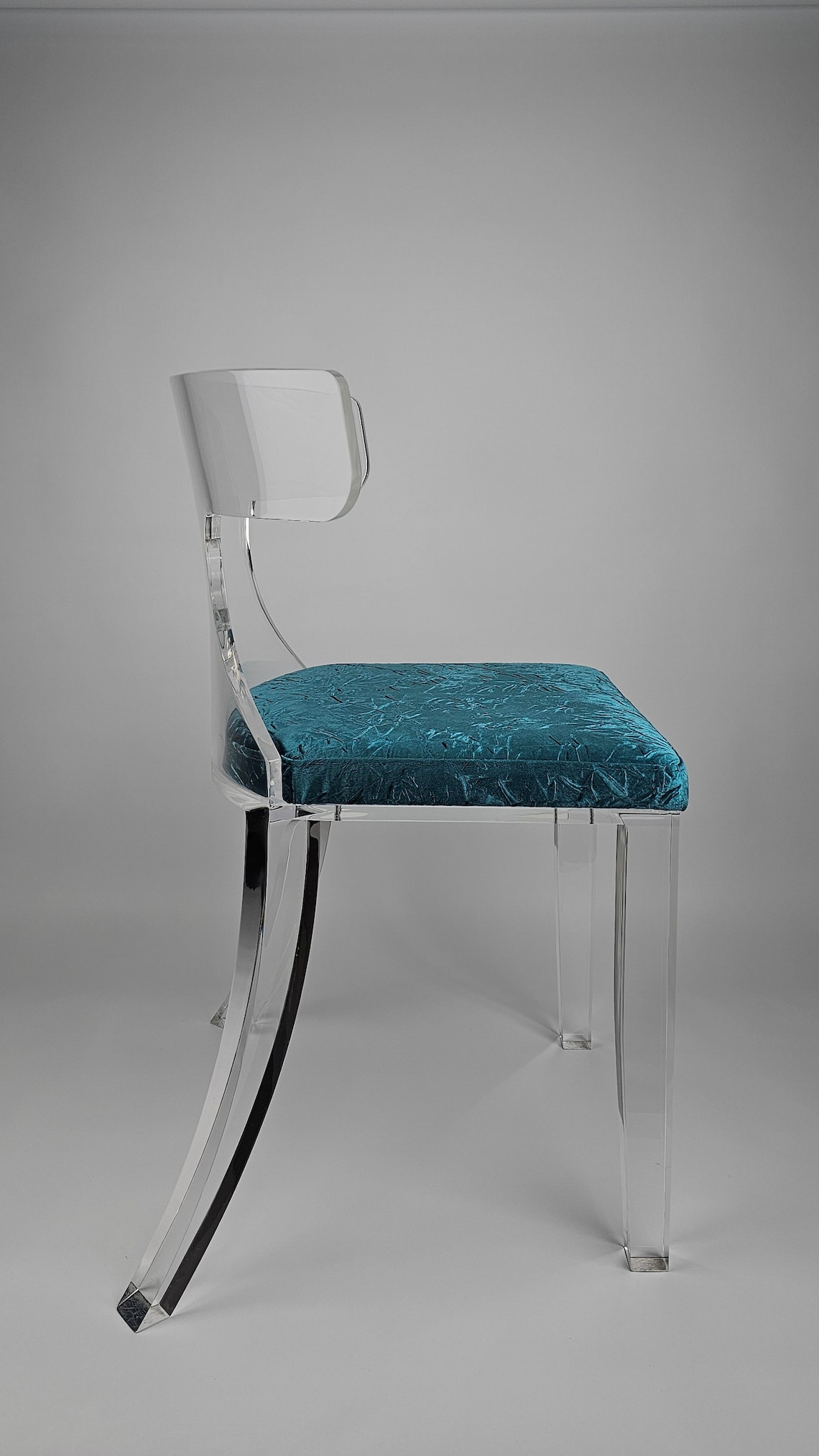 Acrylic Dining Chair/ Clear Lucite Chair - Etsy