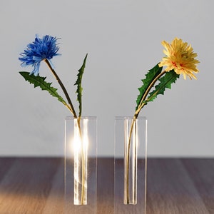 Lucite Minimalist Vase - Etsy