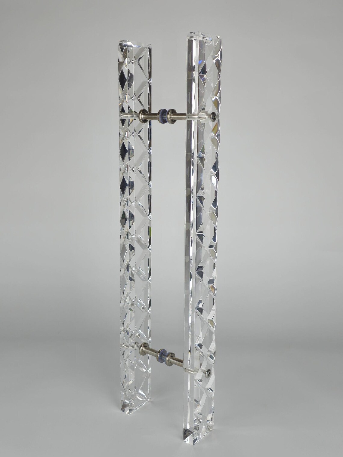 Acrylic Door Pulls "crystal" - Etsy