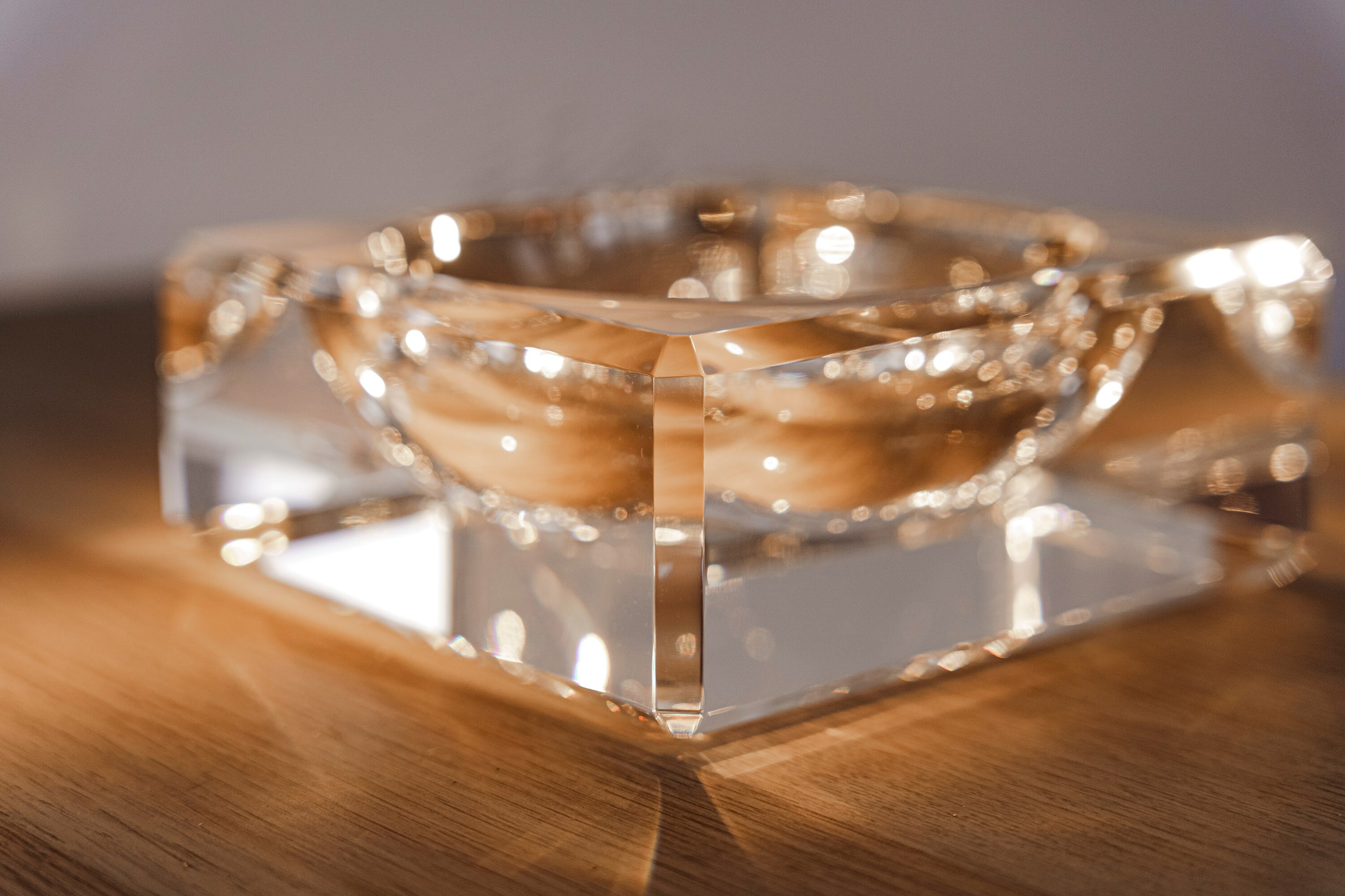 Modern Acrylic Lucite Bowl - Etsy