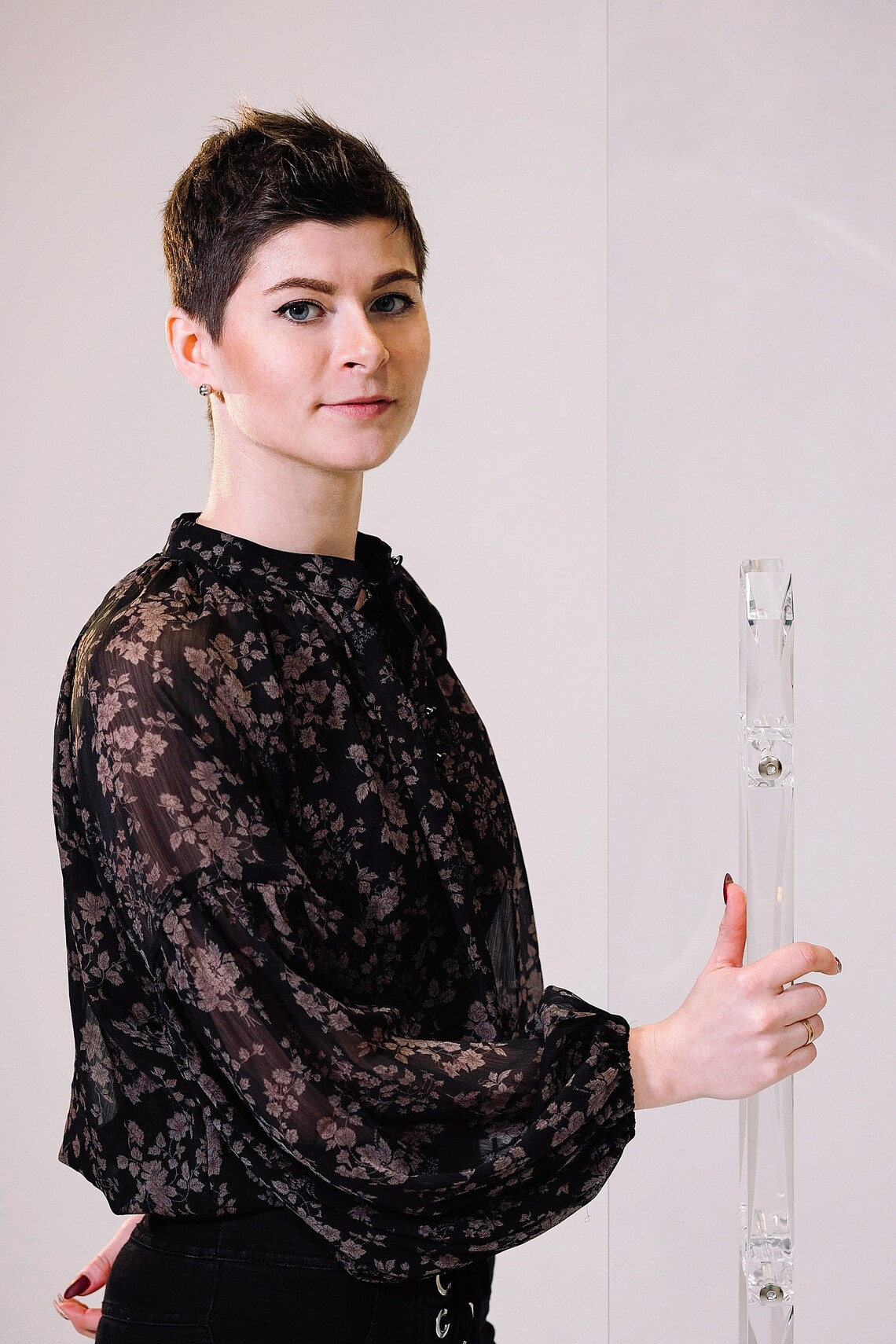 Lucite Door Handle Pair Acrylic Door Pulls | Etsy