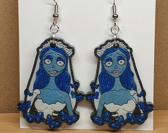 Corpse Bride Earrings - Etsy