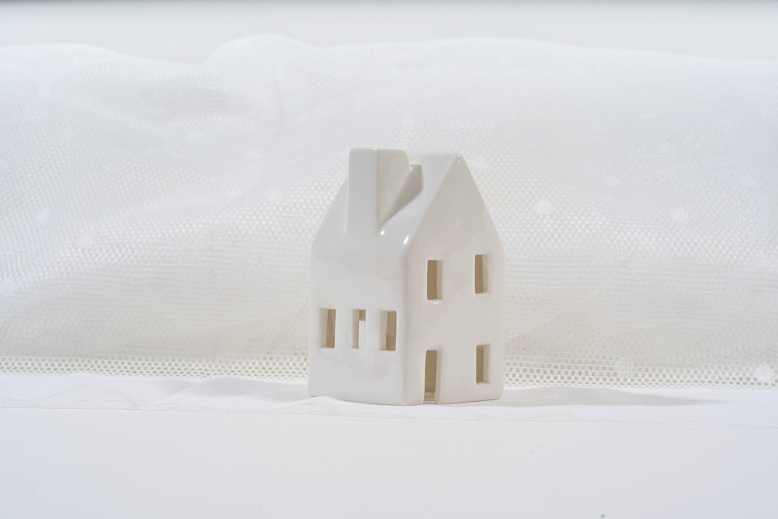 Porcelain House Tea Light House Home Decor - Etsy