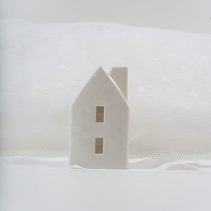 Porcelain House Tea Light House Home Decor - Etsy