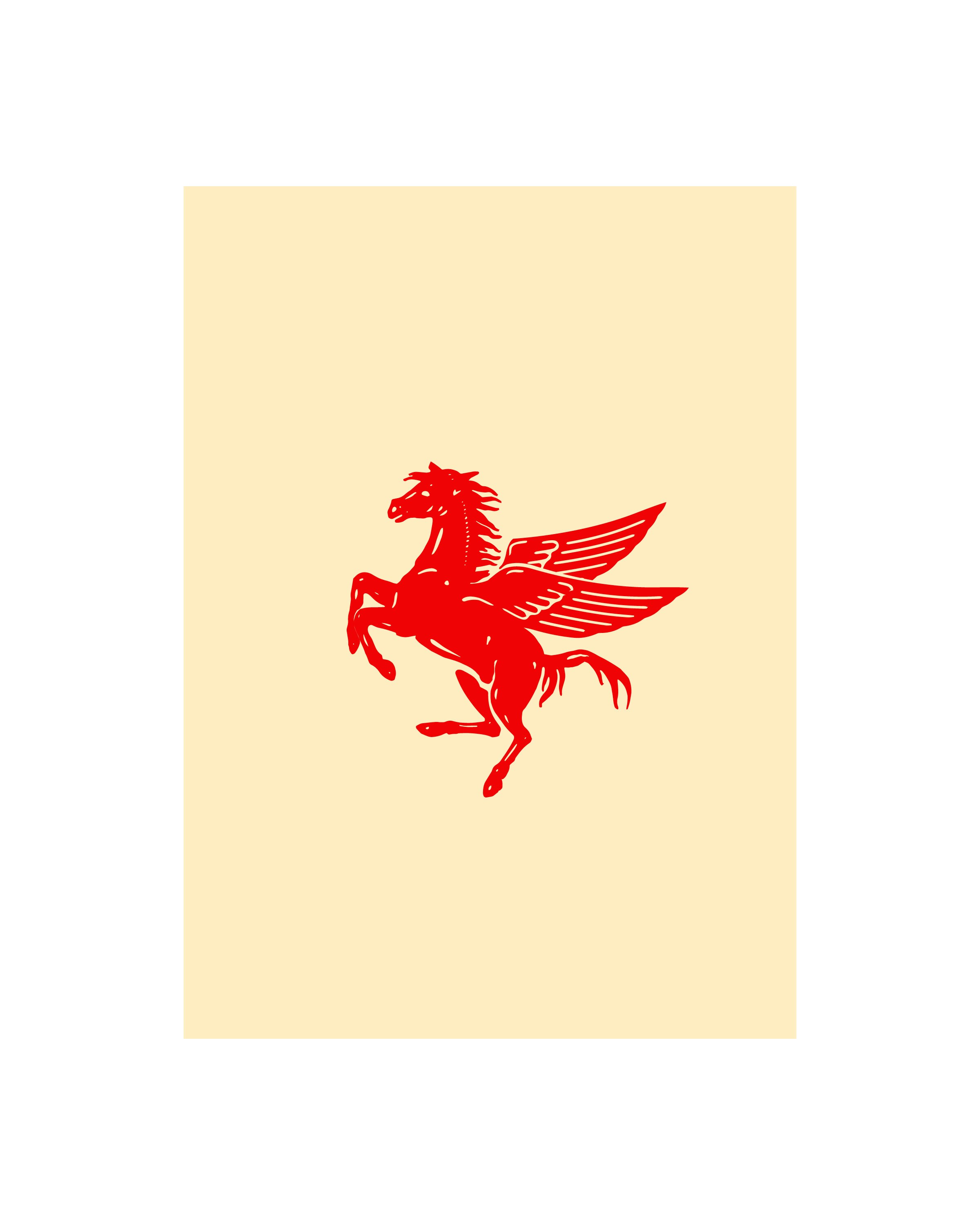 Pegasus | Flying Red Horse | Dallas Texas Cityscape | Dallas Art ...
