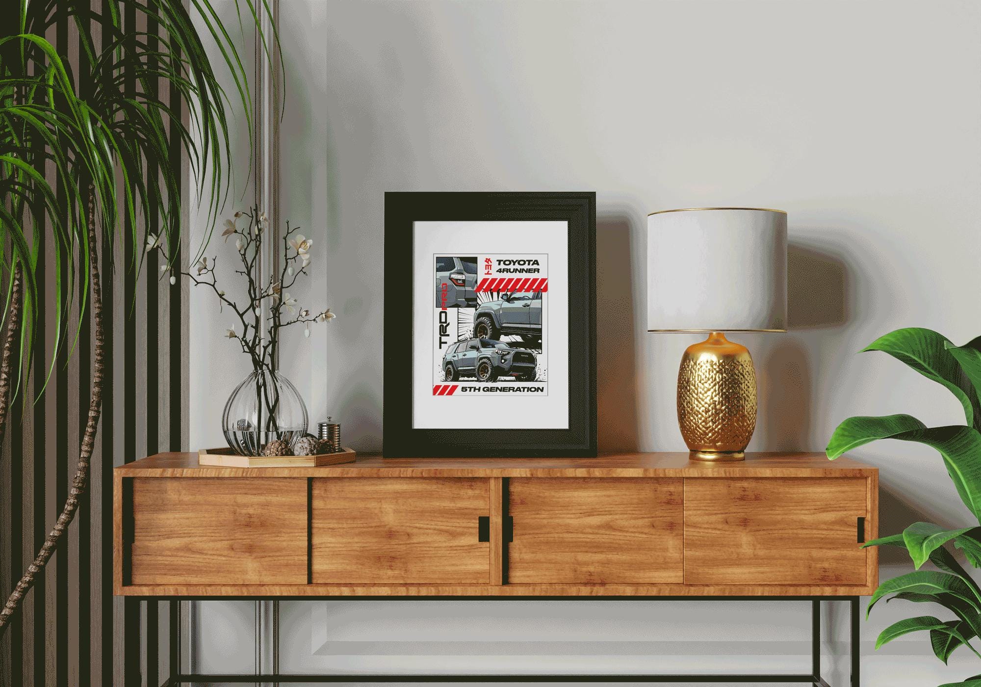 Toyota 4runner TRD Pro JDM Racing Inspo Wall Art - Etsy