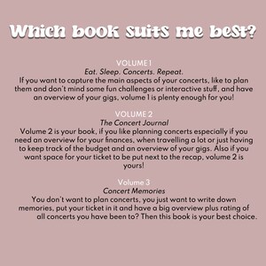 Concert Diary for 70 Shows the Originals VOLUME 3: Concert - Etsy