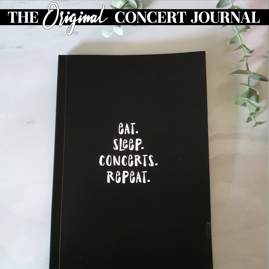 Konzerttagebuch VOLUME 1 Concert Journal A5 Concert - Etsy.de
