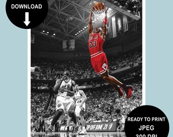 Chicago Bulls Print | Etsy