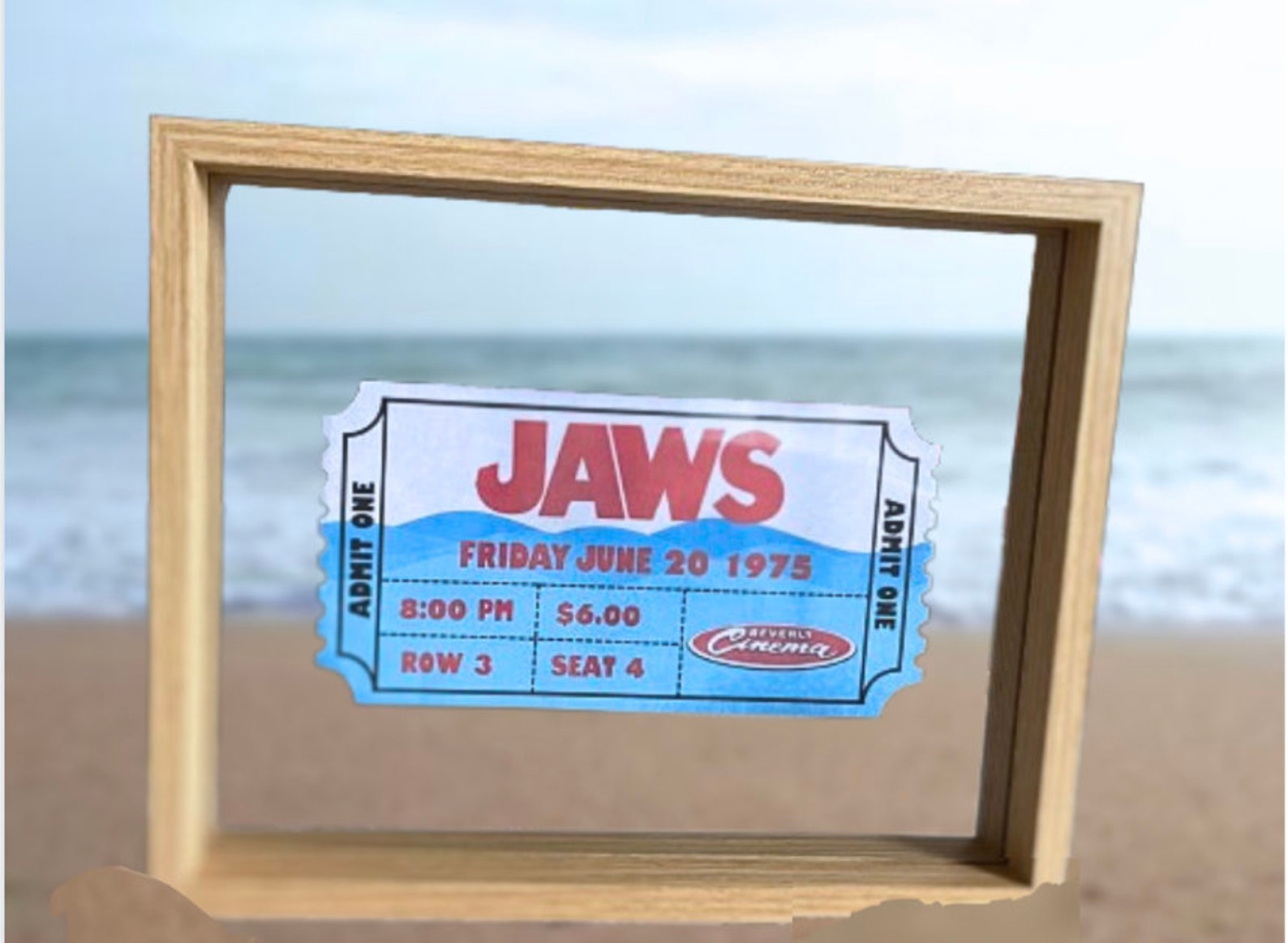 Jaws Movie Ticket - Etsy