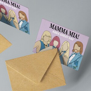 Mamma Mia Abba Mother's Day Card Funny Pun Birthday Card for Mum Abba ...