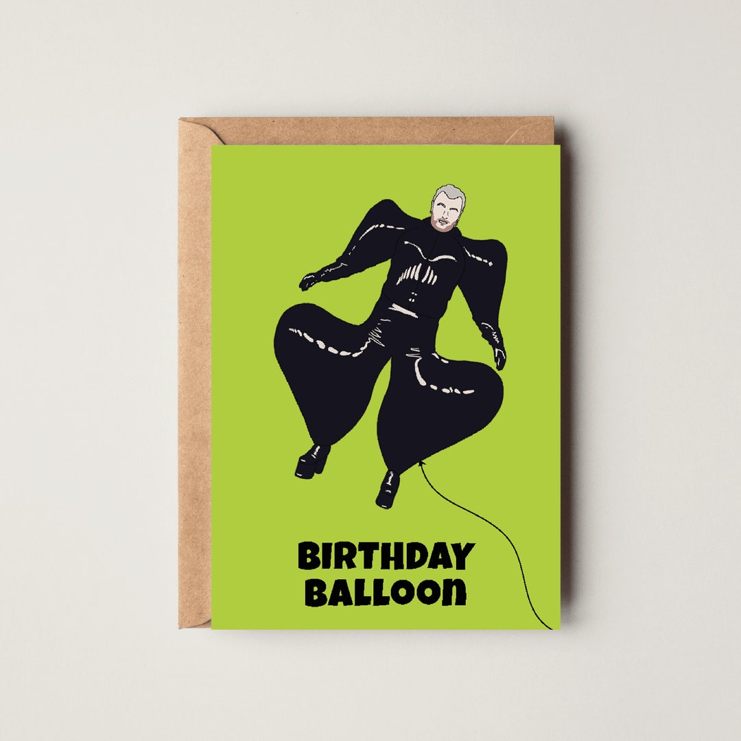 Sam Smith Birthday Card: Funny Meme Music Birthday Balloons - Etsy UK