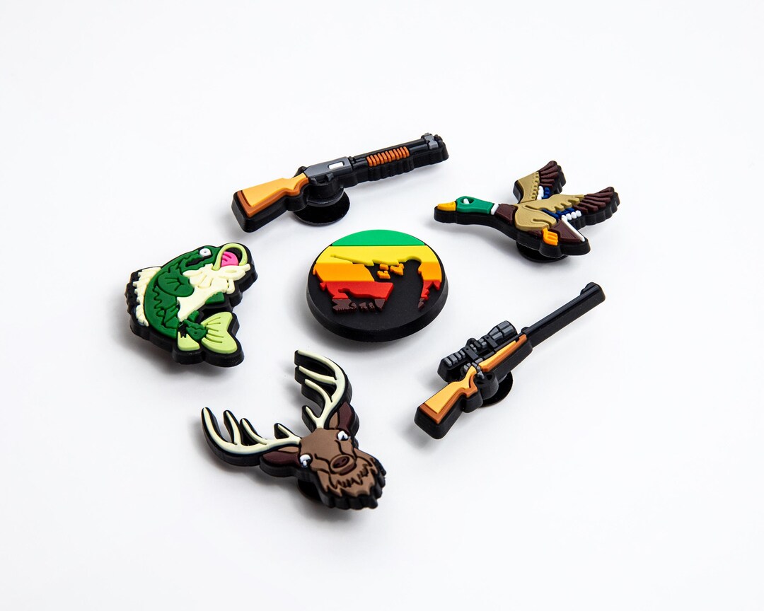 HUNTING FISHING OUTDOOR Rifles Bag Charms Adult Bag Charms Hunting Bag ...