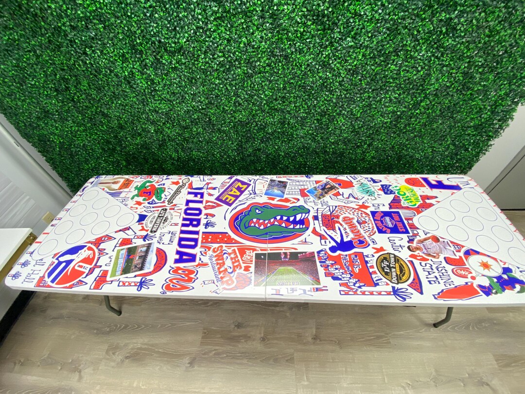 Custom University of Florida Bars Inspired Beer Pong Table | College ...