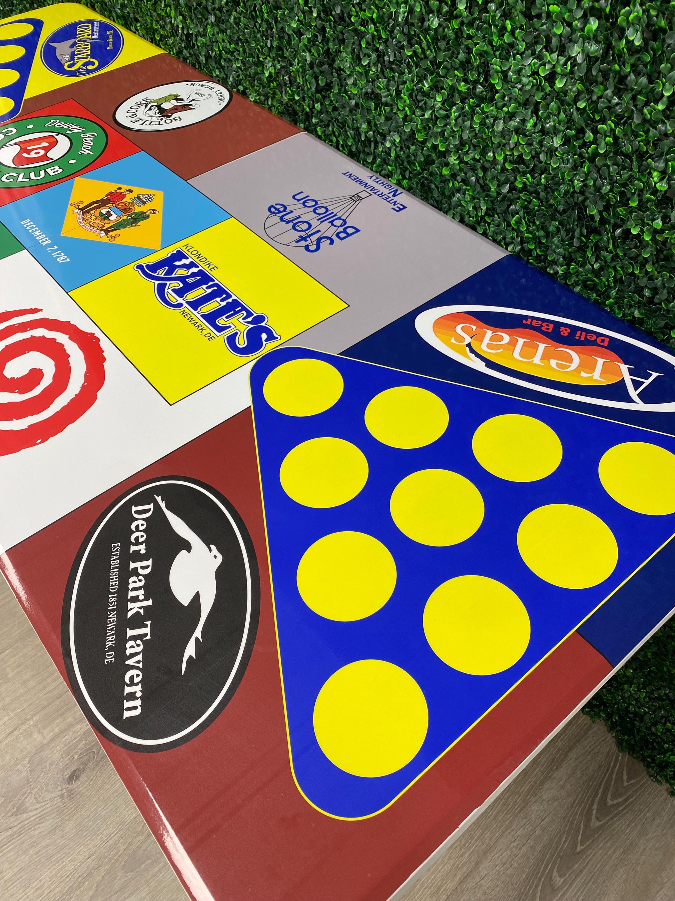 Custom Dewey Beach Bars Beer Pong Table | Personalized College Gift - Etsy