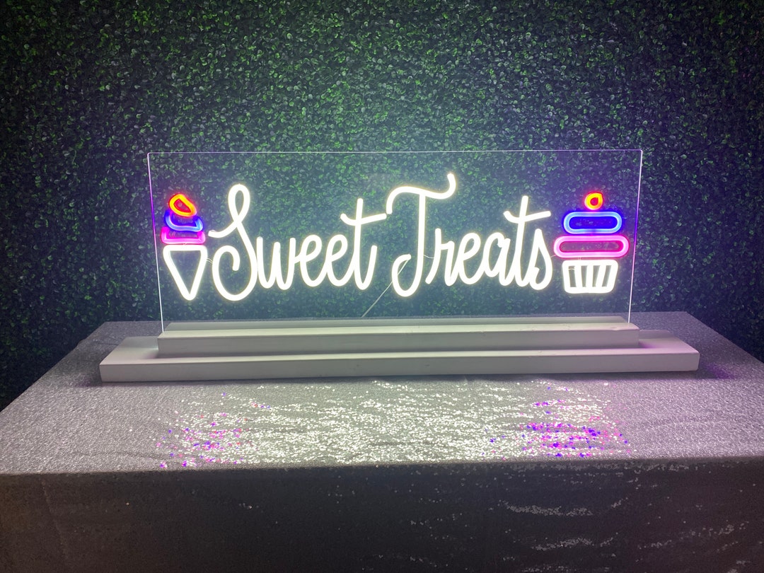 Table Top Acrylic Sign - Etsy