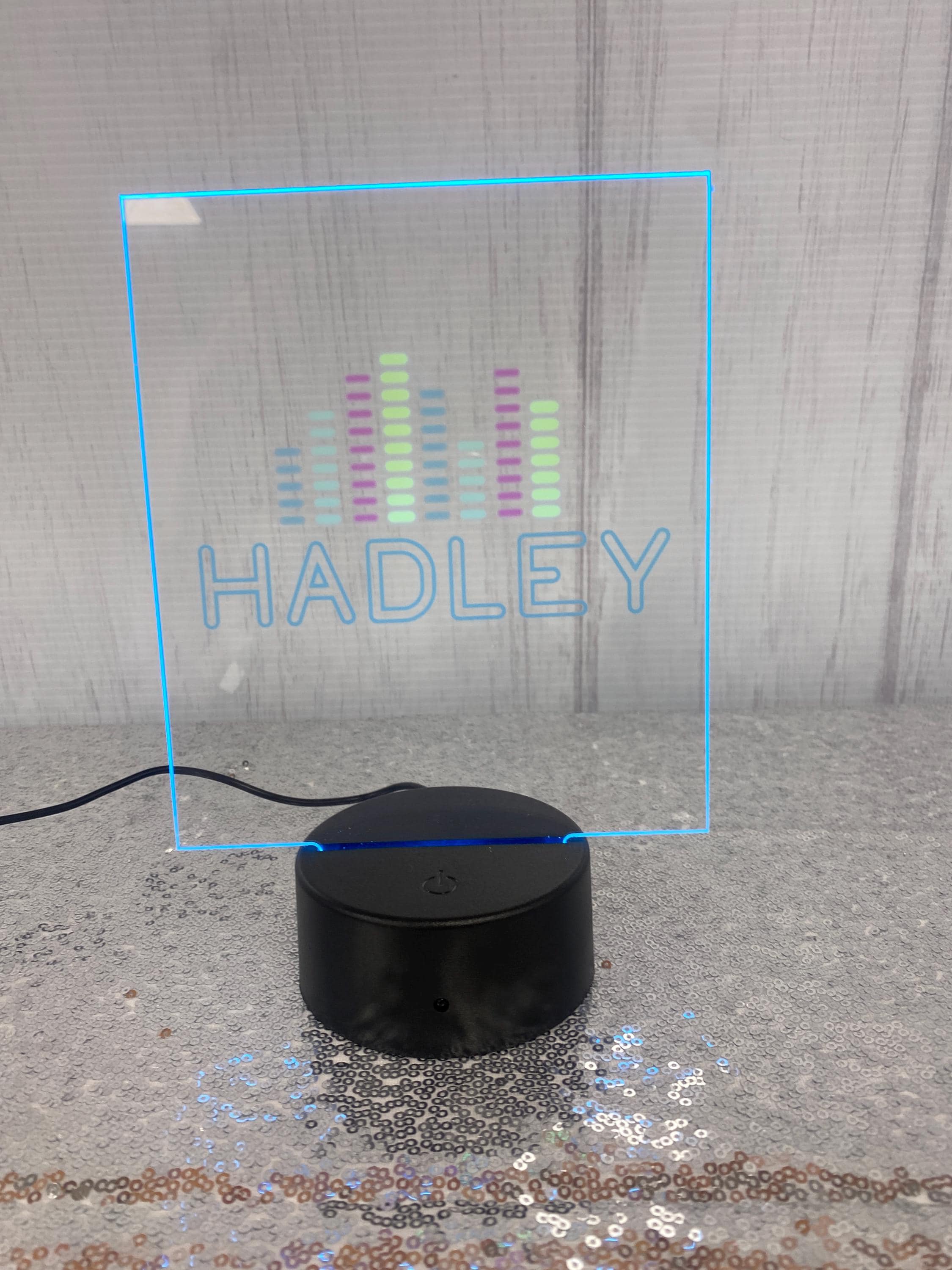 LED Acrylic Light up Centerpieces, Nightlight – Create Your Own With ...
