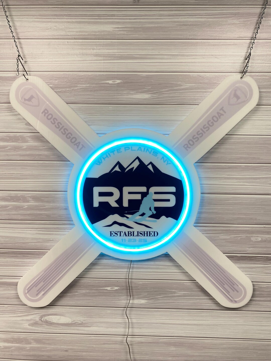 Custom Neon Accent Acrylic Sign in Board for Events, Wedding, Bar/bat ...