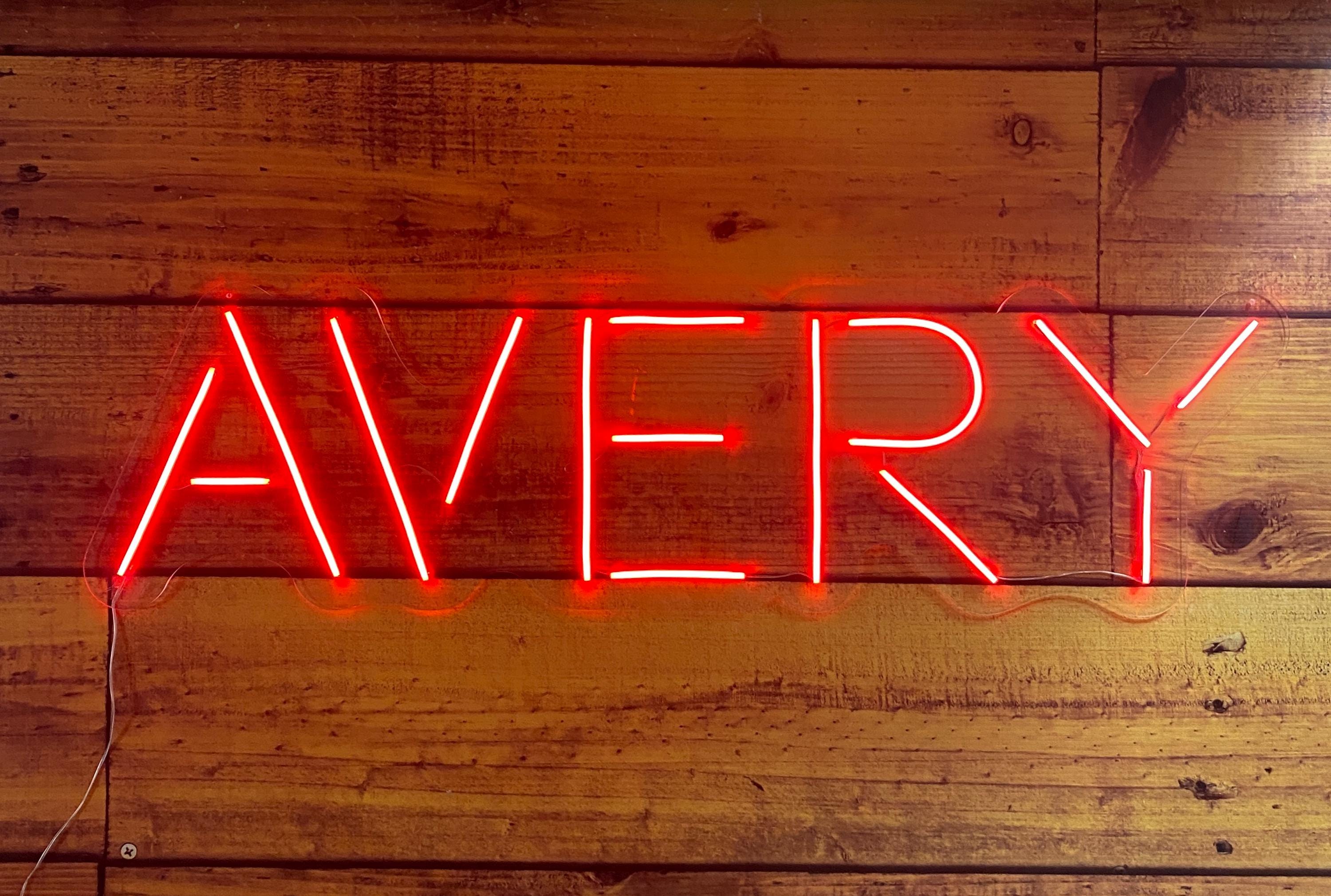 Name Acrylic Neon Sign | Birthday Party Neon Sign | Sweet 16 Neon Sign ...