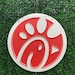 Chick-fil-a Chicken Neon Sign | Acrylic Neon Sign | Custom Neon Sign - Etsy