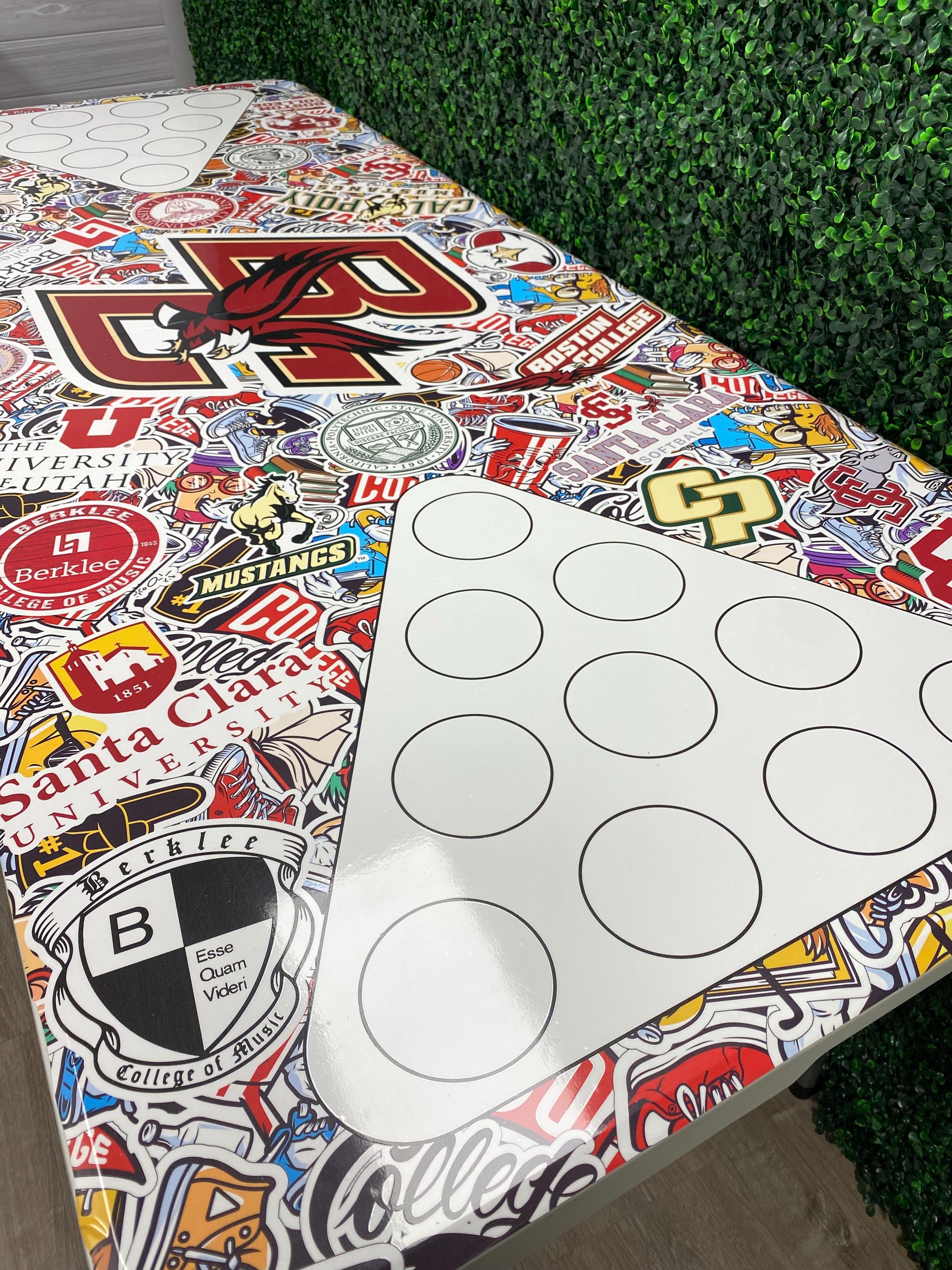 Customize Your Own College Variety Inspired Beer Pong Table | College ...