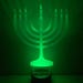 Menorah LED Acrylic Light up Centerpieces | Nightlight | Hanukkah Decor ...