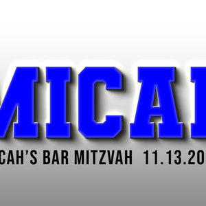 Custom 3D Letter Signing Board for Events, Wedding, Mitzvahs 24x36 - Etsy