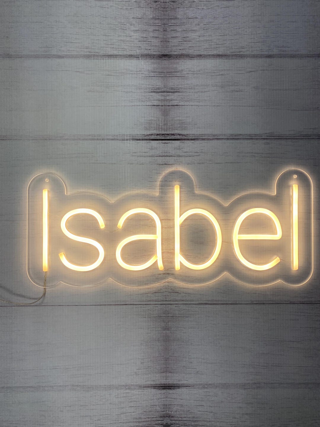 Custom Acrylic Neon Sign | Personalized Name Light - Etsy