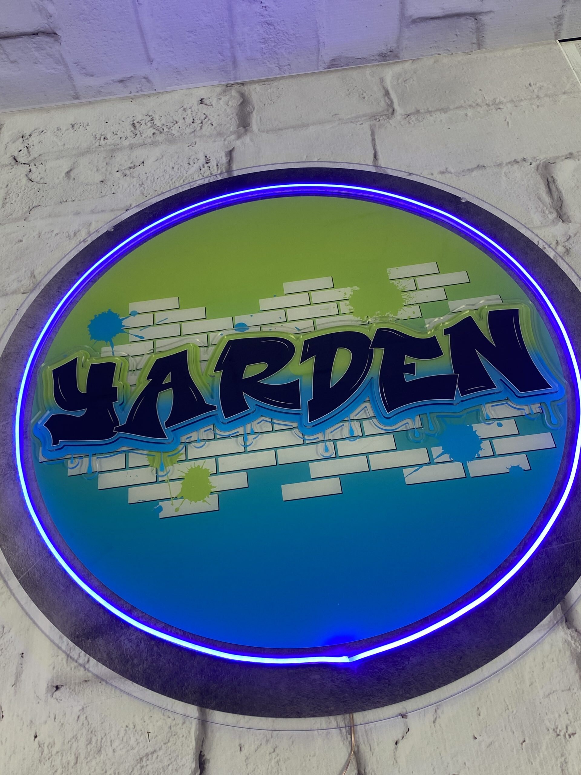 Custom Acrylic Layered + Neon Accent Sign in Board for Events, Wedding ...