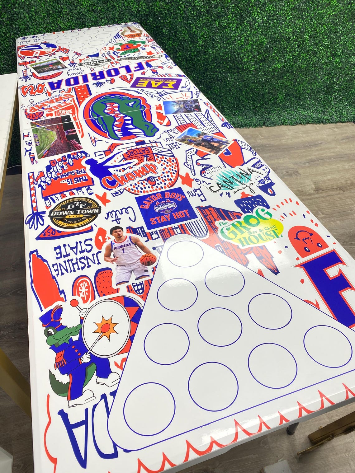 Custom University of Florida Bars Inspired Beer Pong Table | College ...