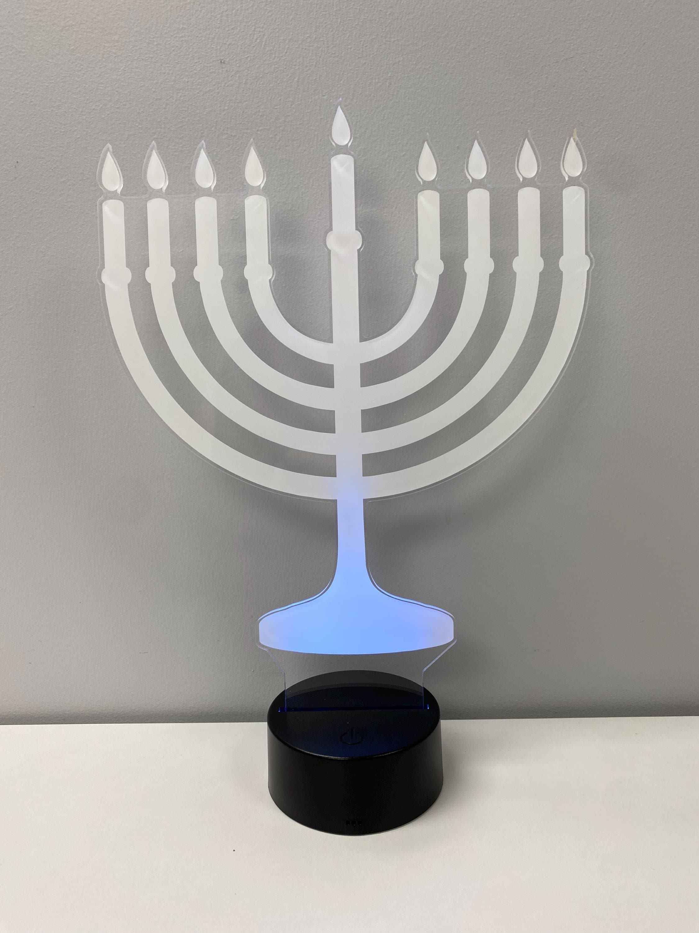 Mahjong Mat |menorah LED Acrylic Light up Centerpieces | Nightlight ...